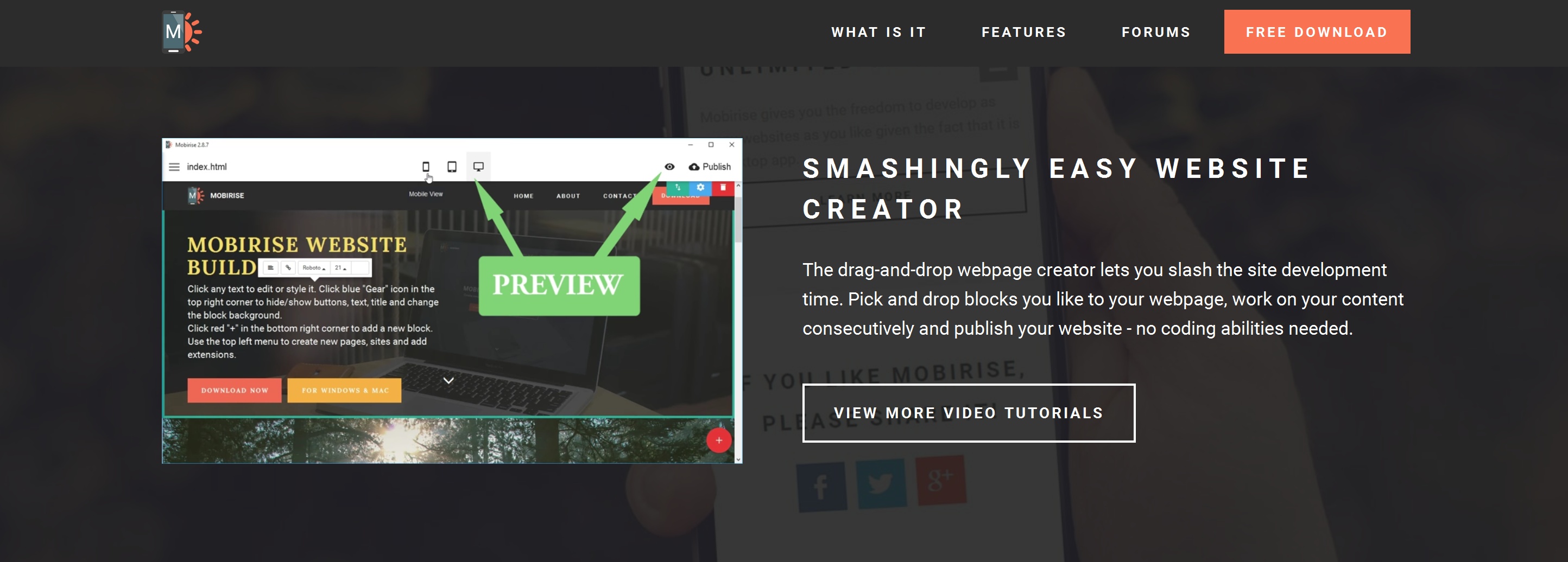 Fast And Easy Website Creator